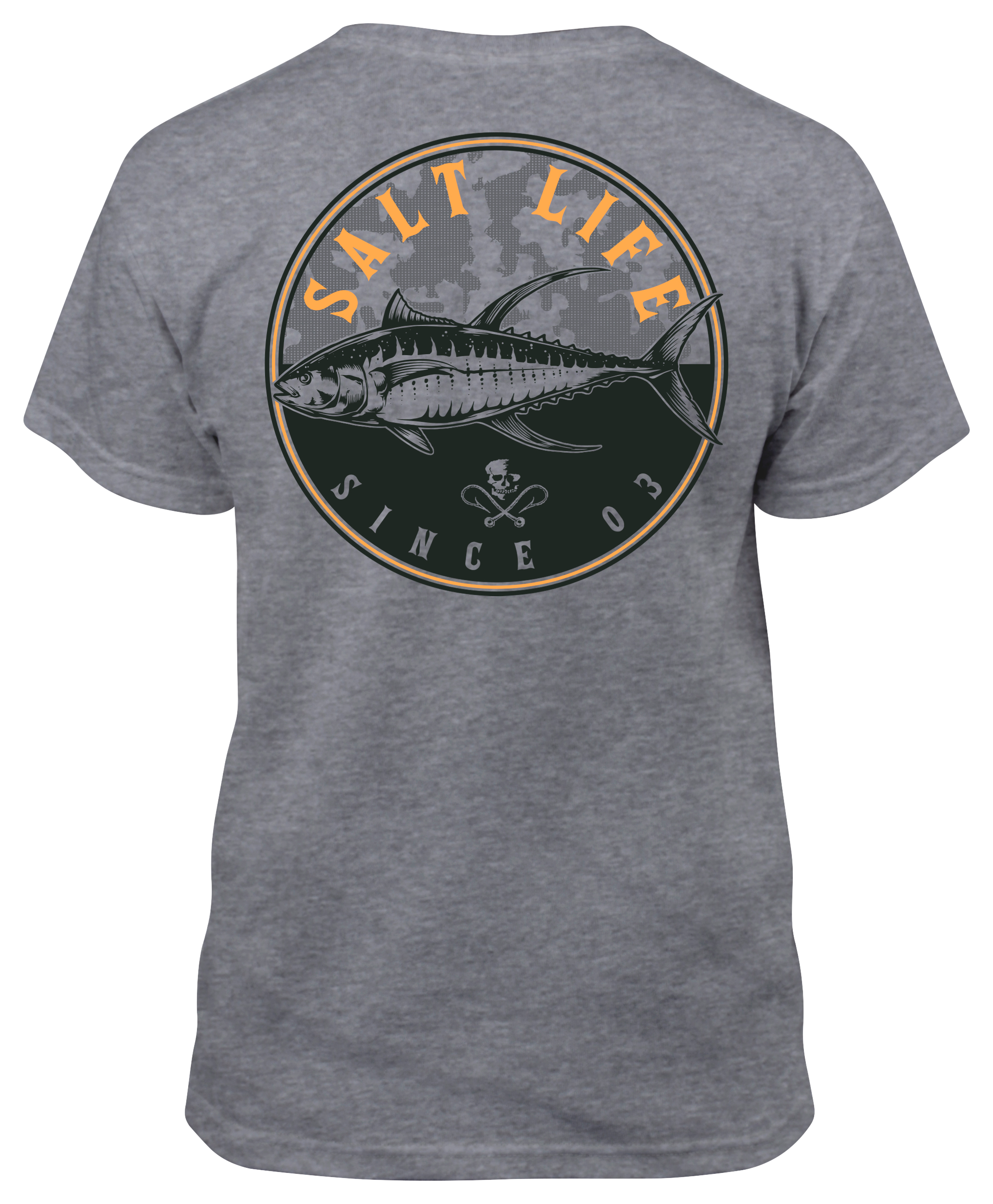 Salt Life Tuna CamoX Short-Sleeve T-Shirt for Kids | Bass Pro Shops